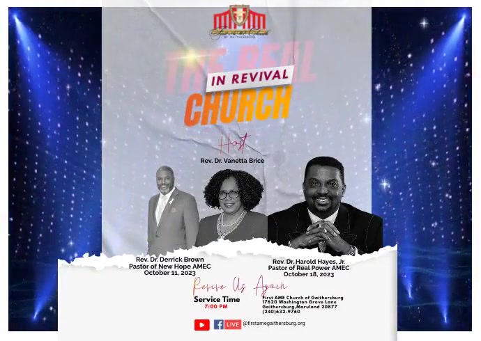 Copy of prayer revival conference | PosterMyWall
