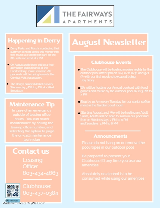 August Newsletter | PosterMyWall
