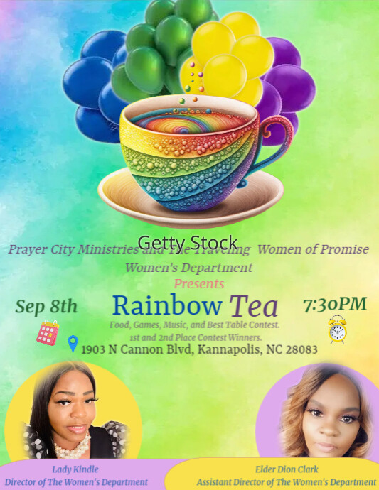 Afternoon Tea Flyer | PosterMyWall