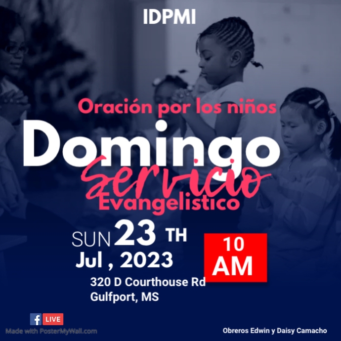 children church service | PosterMyWall