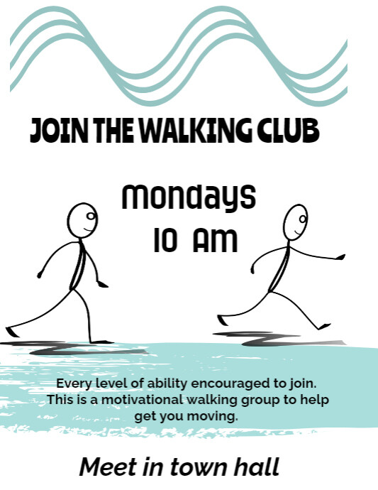 Step Challenge walking group | PosterMyWall