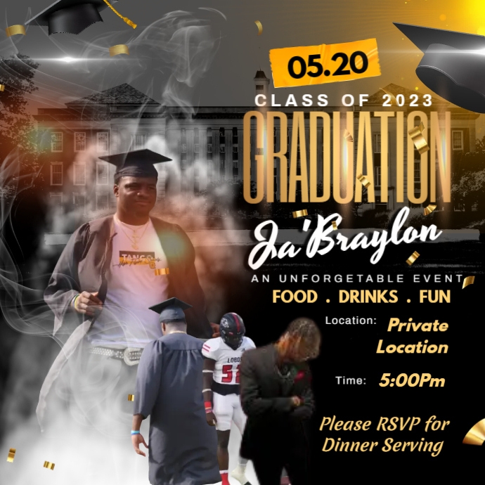 graduation party | PosterMyWall