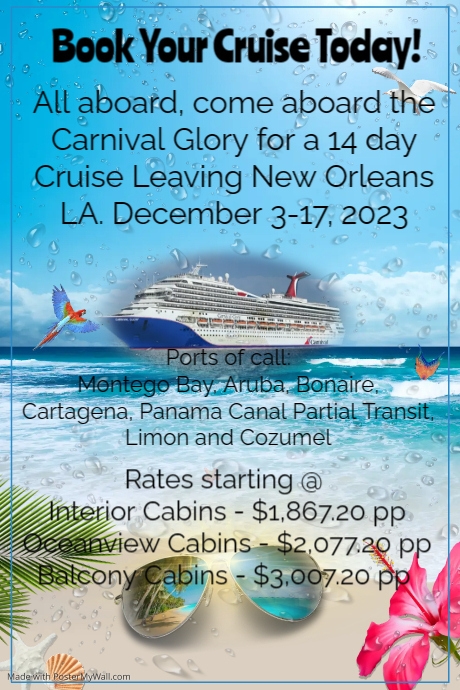 Summer Beach Party Pool Water Vacation Event Glasses Tropic | PosterMyWall