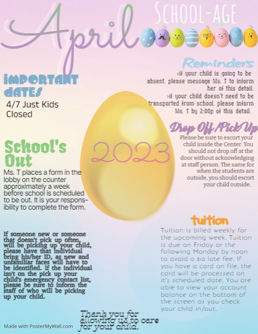 April Newsletter | PosterMyWall