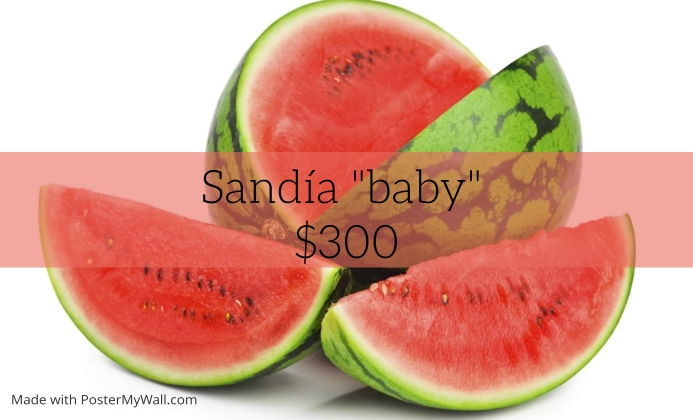 Sandía baby | PosterMyWall