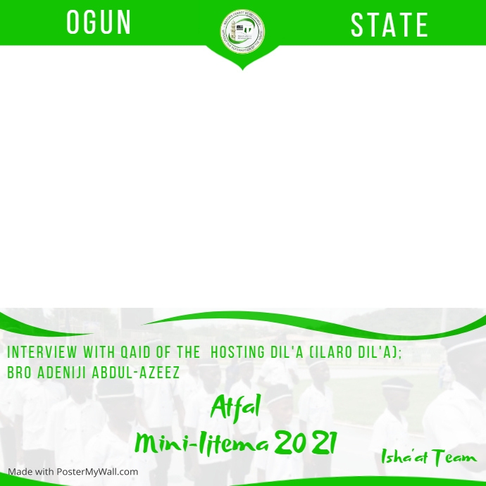 ogun ilaqa mini-ijtema | PosterMyWall