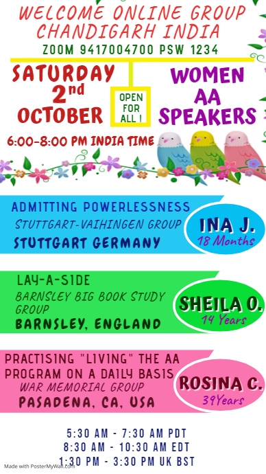 2nd October Saturday flyer | PosterMyWall