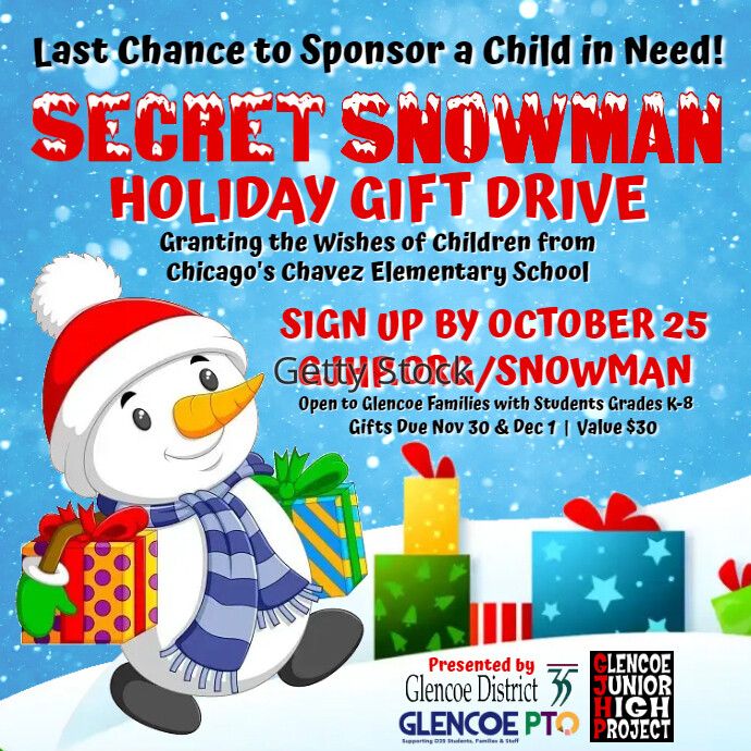 Copy of Secret Snowman 2023 new logo (1) | PosterMyWall