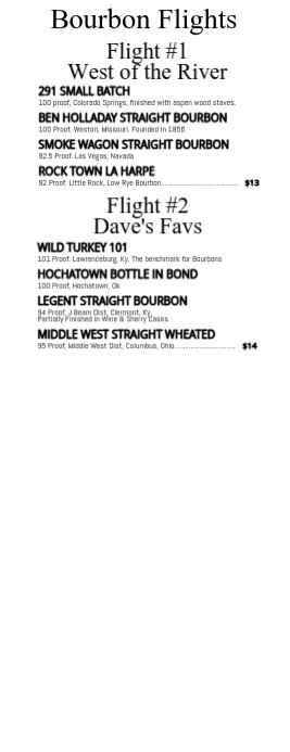 Copy of Flights of Bourbon | PosterMyWall