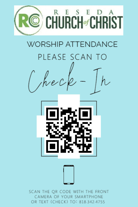 scan to check-in template (1) | PosterMyWall