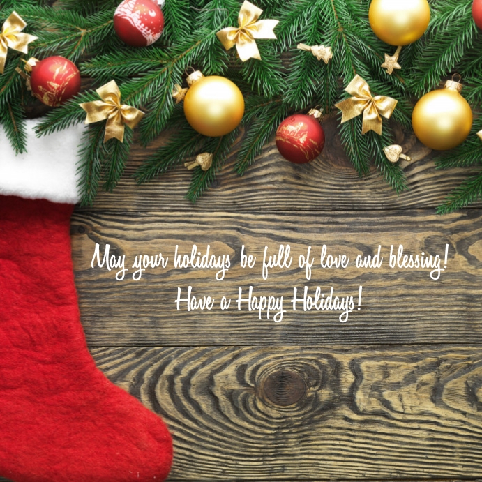 02 Holiday Template | PosterMyWall