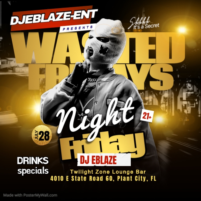 secret friday night | PosterMyWall