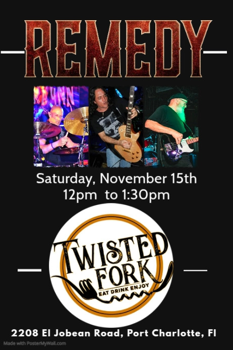 Copy of Copy of Copy of Copy of Vintage Rock Band Concert Flyer Design ...