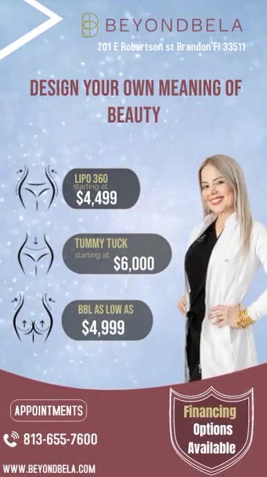 Copy of Beauty & Cosmetic Clinic Instagram Ad | PosterMyWall