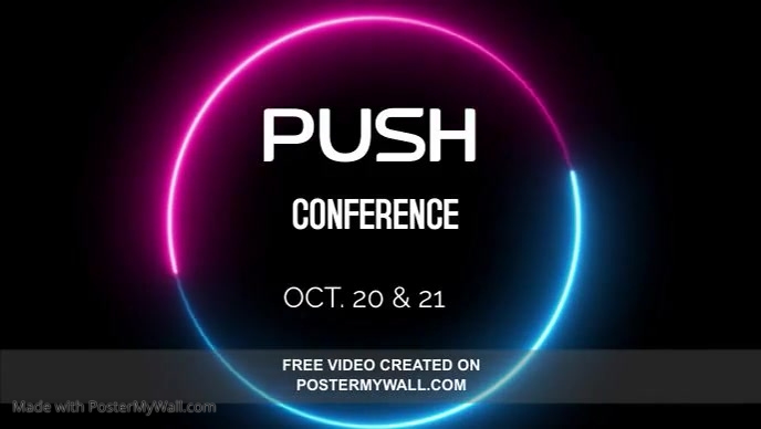 Unique intro video template | PosterMyWall