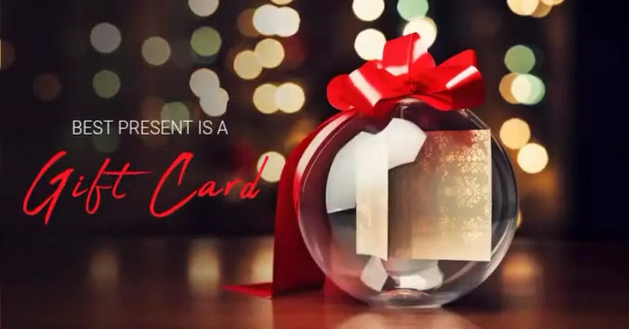 Christmas Gift Card promo banner template (1) | PosterMyWall