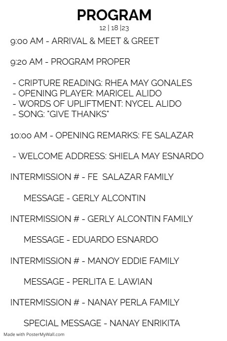 Barangay Poster Layout (3) | PosterMyWall