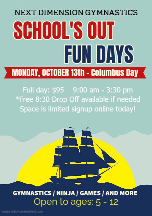 Columbus Day Poster | PosterMyWall