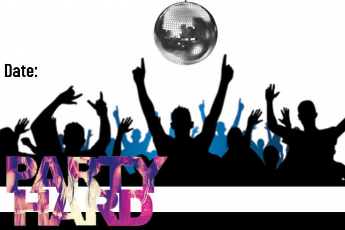 party hard Template | PosterMyWall