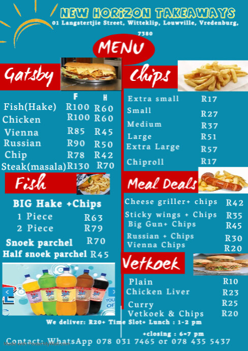 Copy of Restaurant Take Away food Menu Template | PosterMyWall