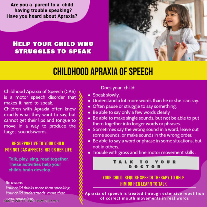 Apraxia | PosterMyWall