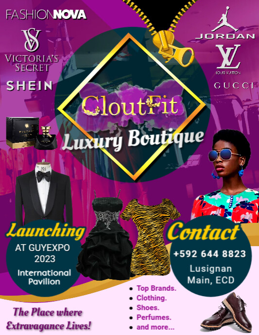 Fashion Boutique poster template | PosterMyWall