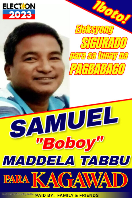 Barangay Election Template | PosterMyWall