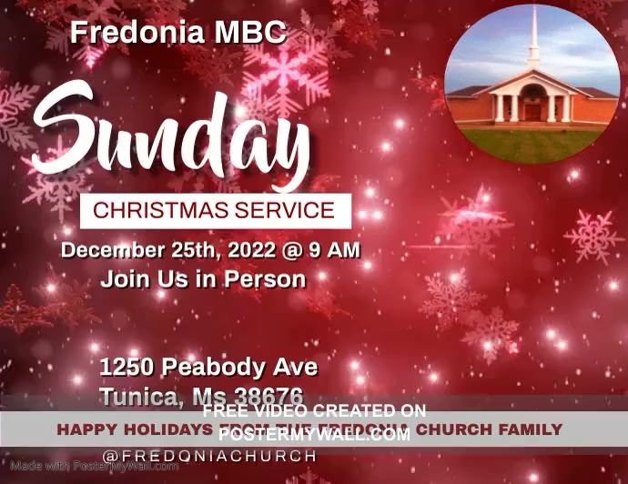 Copy of December Church Services | PosterMyWall
