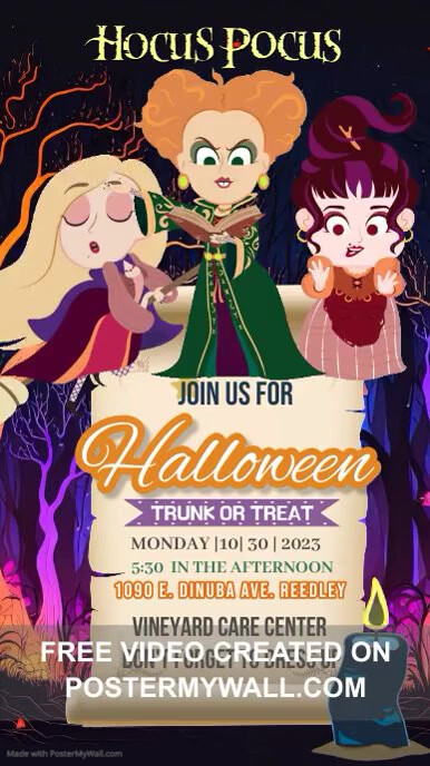 Hocus Pocus | PosterMyWall