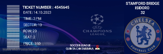 Music Concert ticket | PosterMyWall