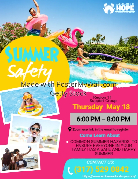 Summer Safety | PosterMyWall