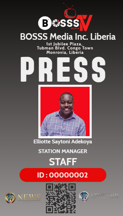 Copy of green and white and grey id card template cor | PosterMyWall