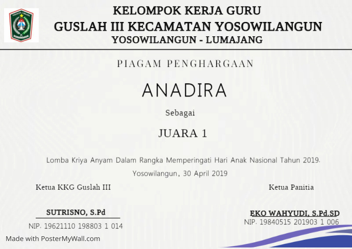 Copy of Salinan Salinan Salinan diploma certificate template | PosterMyWall