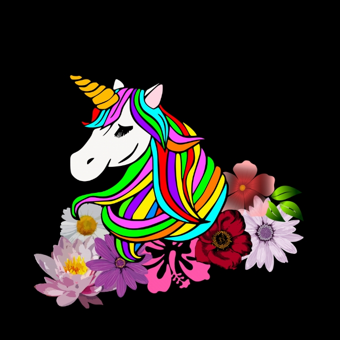 03 Unicorn Template | PosterMyWall