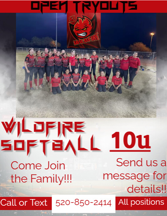 Copy of Open Tryouts | PosterMyWall