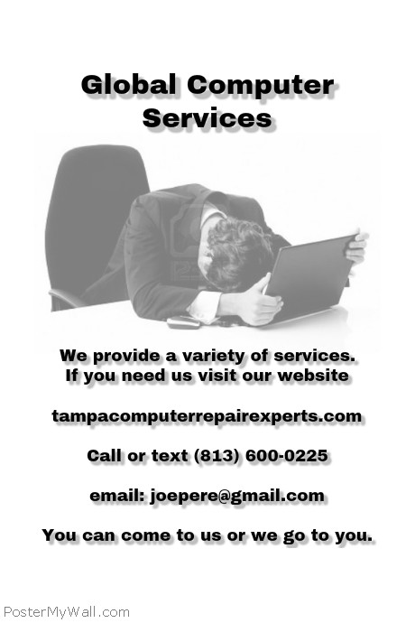 Global Computer Services | PosterMyWall