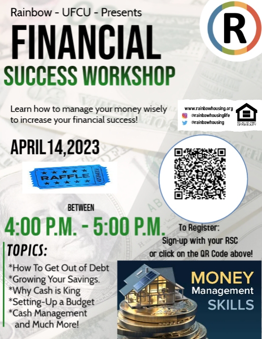 WRAP Money Management Workshops PosterMyWall WRAP Money Management Workshops PosterMyWall