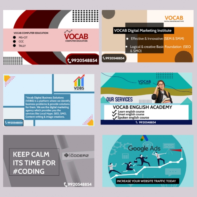vocab Design aanam | PosterMyWall