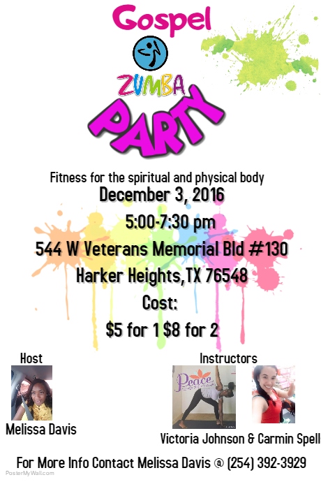 Copy of Zumba Flyer Template | PosterMyWall