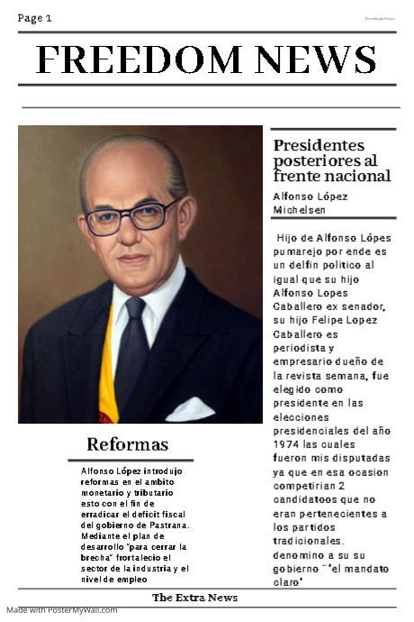 Copia de Conventional Newspaper Layout | PosterMyWall