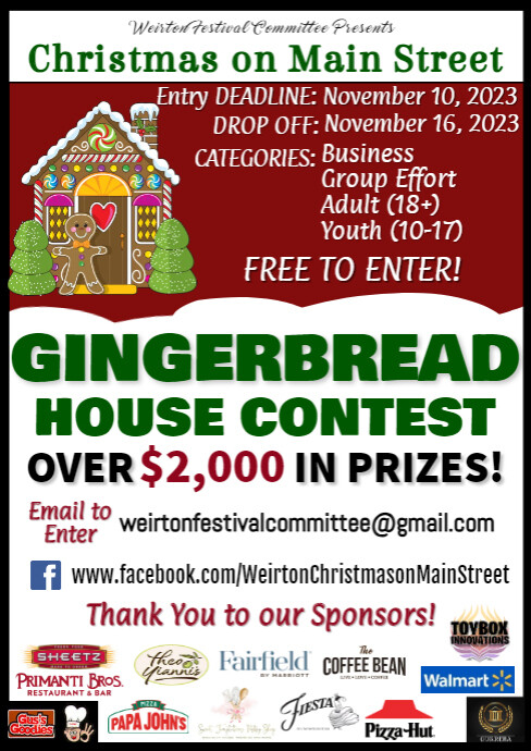 Gingerbread House Decorating Newspaper | PosterMyWall