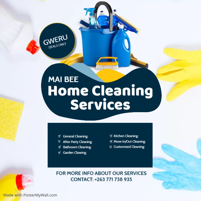 cleaning service advertisement sample | PosterMyWall