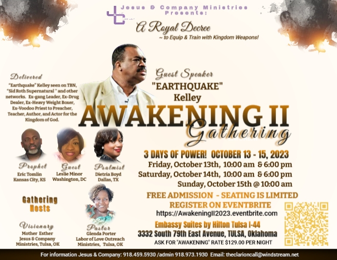 2023 Awakening II | PosterMyWall