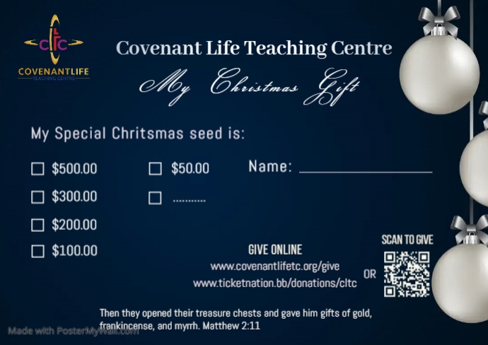 Copy of Giving flyer | PosterMyWall