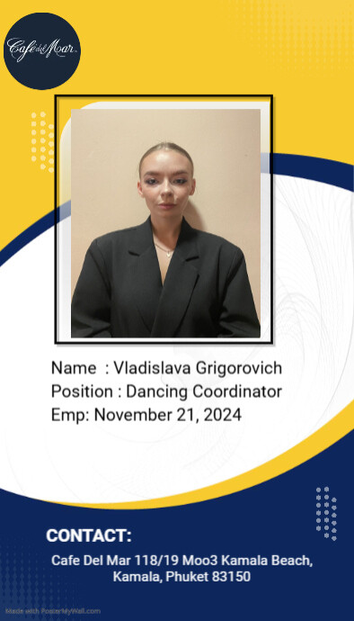 Staff Id Card (12) | PosterMyWall