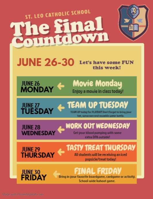 Spirit Week Flyer | PosterMyWall