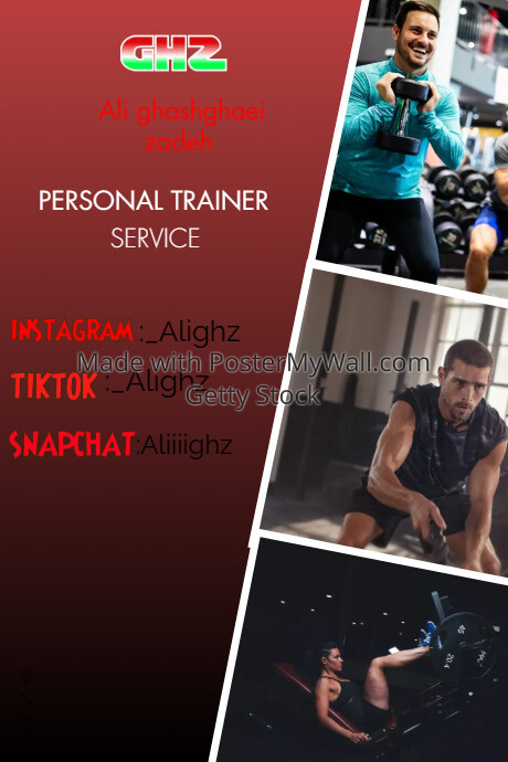 Personal Trainer Flyer Template | PosterMyWall