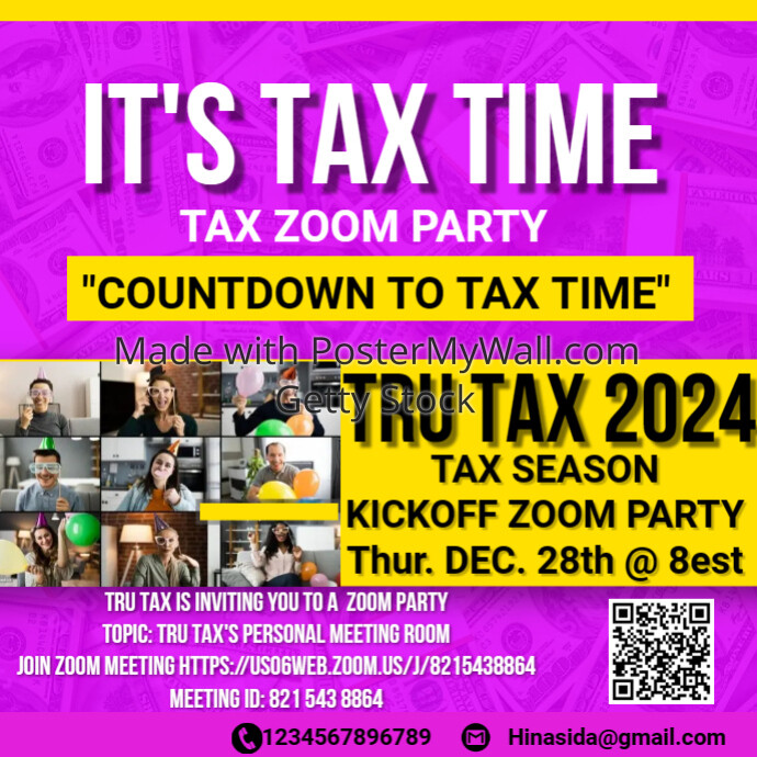 Tax time flyer,Credit Repair Flyer,Credit Sco | PosterMyWall