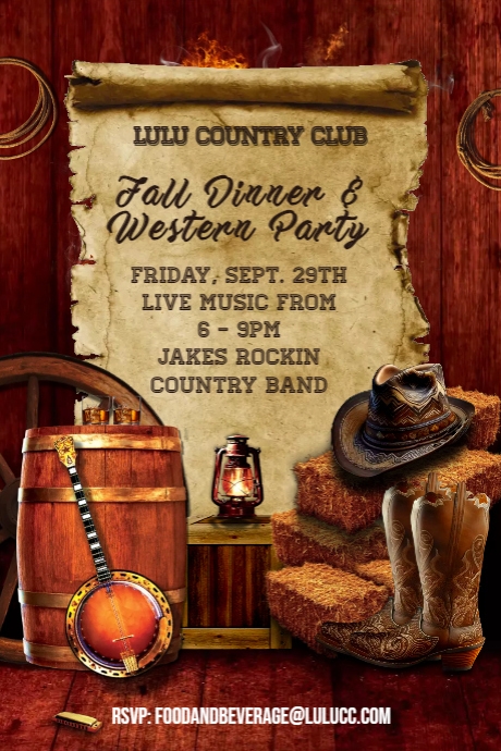 Country Night Flyer | PosterMyWall