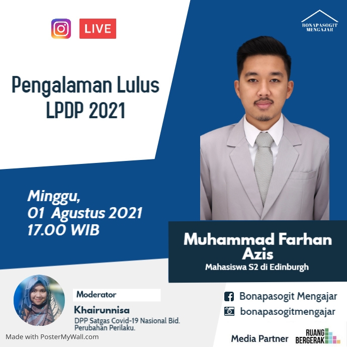 IG Live - MIchelle | PosterMyWall